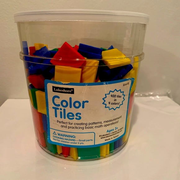 Lakeshore | Toys | Learning Resources Square Colortiles Counting ...